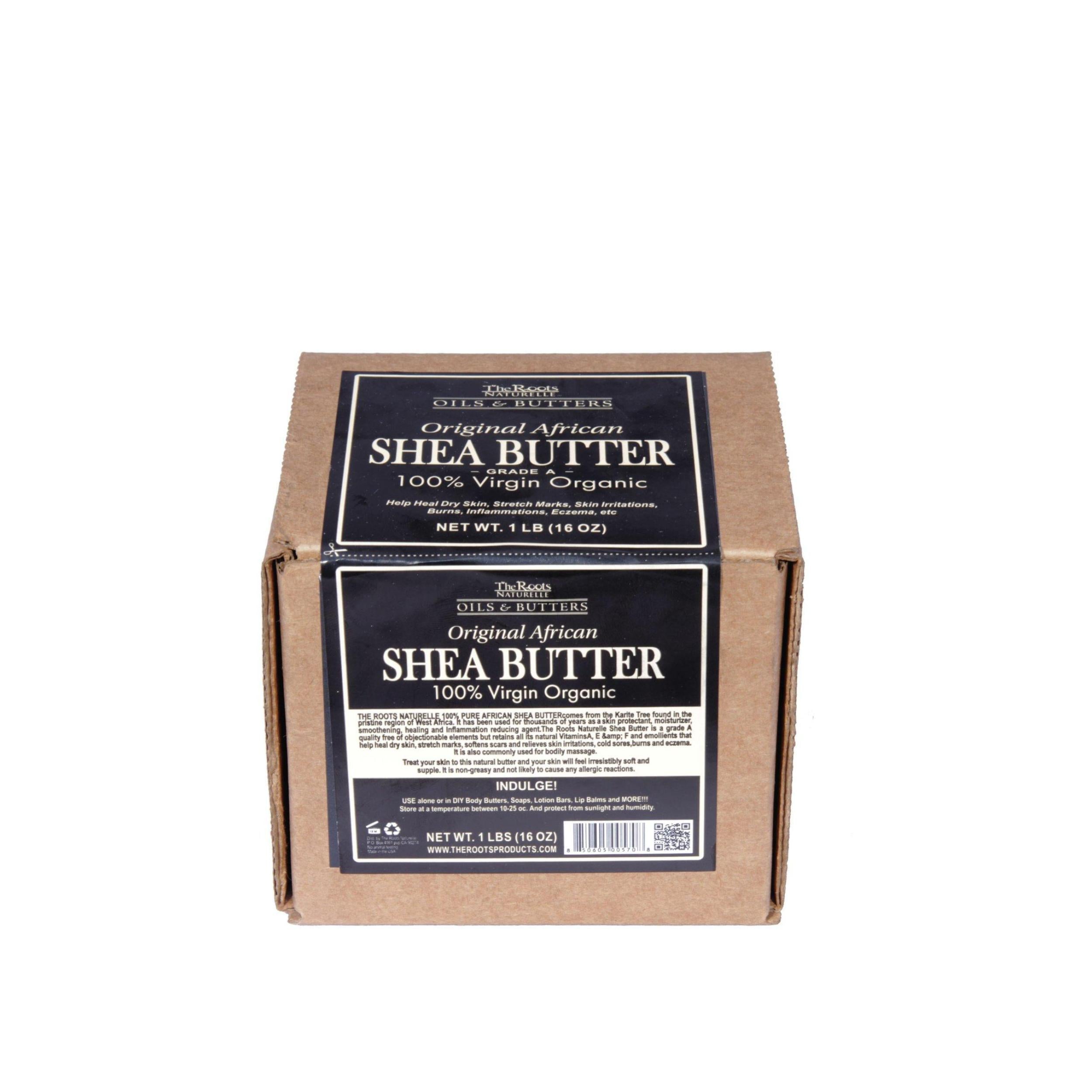 100% Pure Original African Shea Butter (Box) – The Roots Naturelle